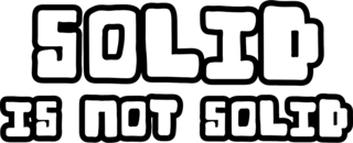 Website for the book "SOLID is not Solid"